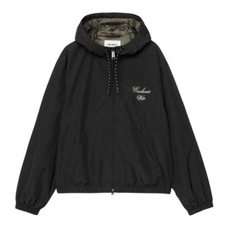 Carhartt Work in Progress Femme, Sweatshirts et sweats &agrave; capuche, Noir, Taille: 40 FR Travon Jacket