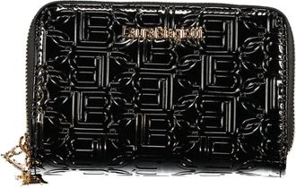 Laura Biagiotti Femme, Accessoires, Noir, Taille: ONE Size Double Arcade Wallet