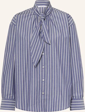 Soluzione - Camiceria Ticino Schluppenbluse blau