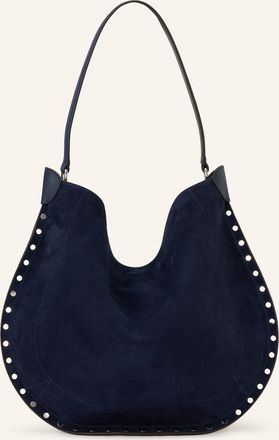 Isabel Marant Isabel Marant Shopper Oskan Mit Pouch Und Nieten blau