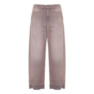 SoAllure Femme, Jeans, Gris, Taille: 42 FR Jean Large Taille Haute