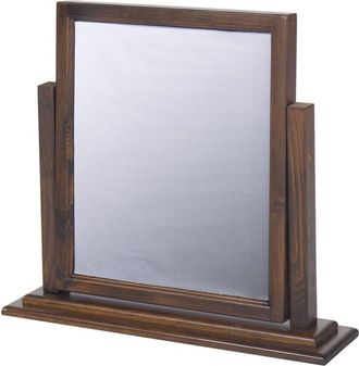 M&S Collection M&s - Miroir pour coiffeuse 60x15x60 cm en pin fonc&eacute; - guven