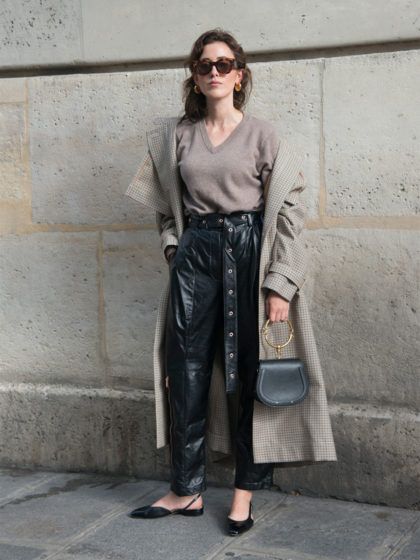 Quelles chaussures porter avec un pantalon en cuir ?