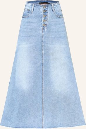 Miss Goodlife Miss Goodlife Jeansrock Mit Schmucksteinen blau