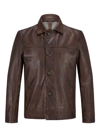 Milestone Herren Jacken braun unifarben