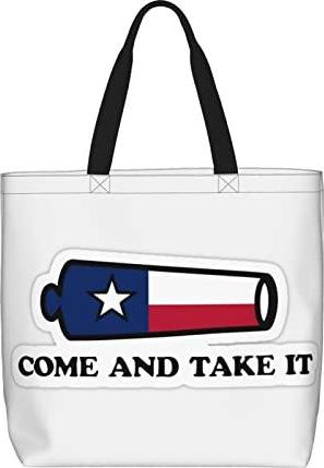 Generic Sac Fourre-Tout Drapeaux Du Texas Sac &Agrave; Main D&eacute;contract&eacute; Pliable Personnaliser Sacs &Agrave; Main, Pour Femmes, &Eacute;cole, Voyage, Tous Les Jours