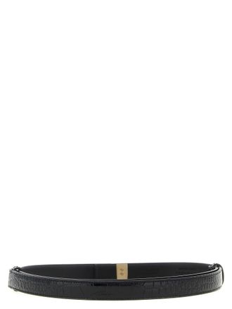 Tom Ford Womens Black Calfskin Regular Belt