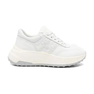 Hogan Femme, Chaussures, Blanc, Taille: 38 EU Hi-Fi Baskets