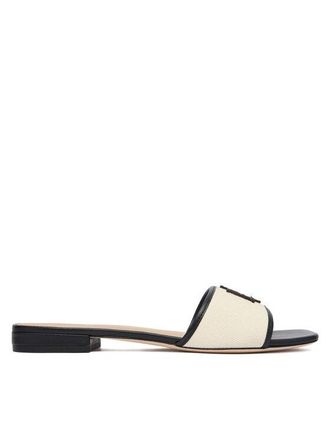 Lauren Ralph Lauren Pantoletten 802P04395004 Écru