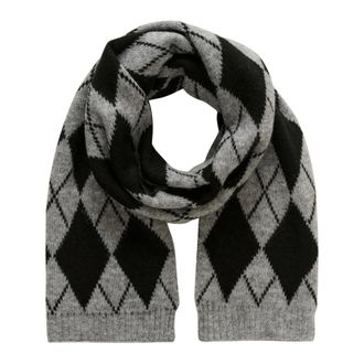 Kaffe Kafika Rippstrick-Schal - - Accessories - Damen - Grau - ONE SIZE