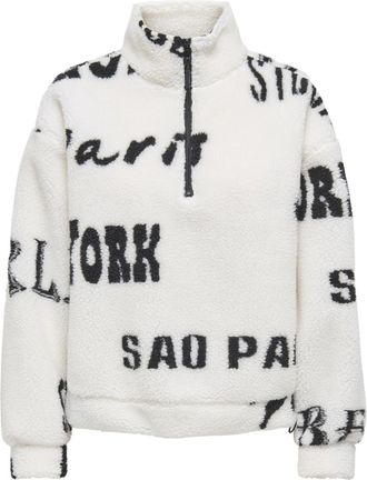 Only Onlnew Janne L/S Half Zip Box SWT