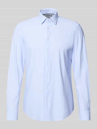 Jake*s Slim Fit Business-Hemd mit Kentkragen