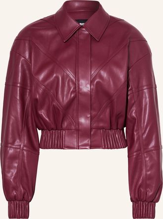 Rotate Rotate Blouson In Lederoptik rot