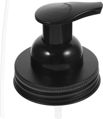 Cabilock Edelstahl Glas Deckel Pumpe Glas Hand Seife Dispenser 70mm Ersatz Flasche Pumpe