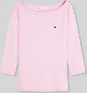 Tommy Hilfiger Regular Fit 3/4-Shirt aus reiner Baumwolle