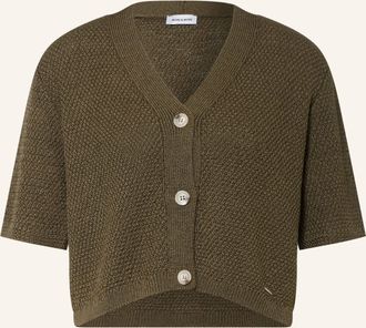 More & More More & More Strickjacke Mit 3/4-Arm gruen