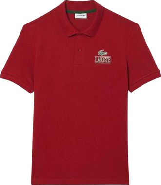 Lacoste Poloshirt f&uuml;r Herren, Regul&auml;r (Rot)