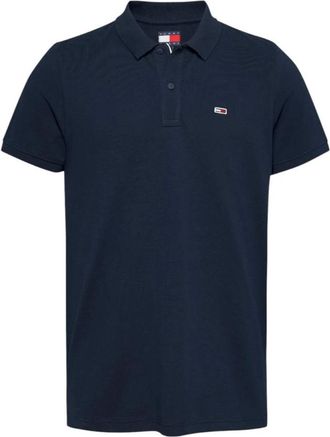 Tommy Jeans Homme, Tops, Bleu, Taille: 2XL Polo Chemises
