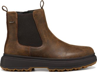 Geox Klassische Stiefeletten Geox D Lamidie + Grip Abx D46XMD 000CL C6006 Dunkelbraun