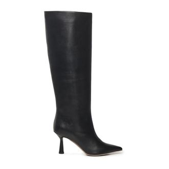 Giuliano Galiano Schwarze Hohe Stiefel Spitz Zehenabsatz - - Shoes - Damen - Schwarzk - 37 1/2 EU