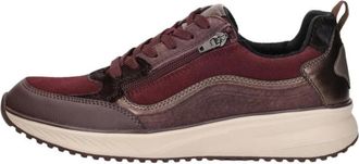 Waldl&auml;ufer Femme, Chaussures, Rouge, Taille: 39 EU H-Macie Chaussures &agrave; Lacets Basses