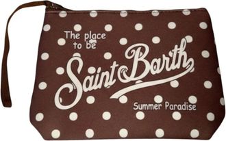 MC2 Saint Barth Femme, Sacs, Brun, Taille: ONE Size Aline Clutch Bag