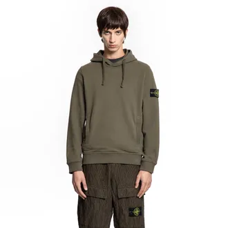 Stone Island 6100029 Hoodie Cotton Fleece Sweatshirt