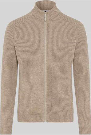 Brax Strickjacke aus Kaschmir-Misch mit Stehkragen