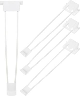 SOLUSTRE Haarnadel Tischbeine aus Eisen Klappbar 35cm Stabil f&uuml;r Schreibtisch Esstisch M&ouml;bel Beine