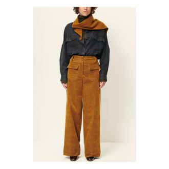 Sessun Pantalon Manhastreet Velours C&ocirc;tel&eacute; Sess&ugrave;n