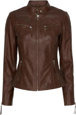 BTF-CPH Bikerjacke - - Jackets - Damen - Braun - M
