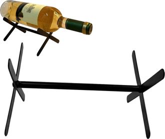 Generic Weinregal mit einer Flasche - Wein-Displayregal, dreieckiger Weinst&auml;nder