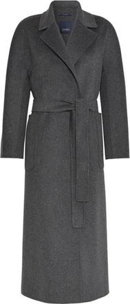 Max Mara Peonie Long Coat - Femme - Manteaux - Gris - Taille: 34 FR