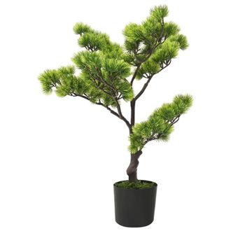 Generic Kangmusi K¨¹nstlicher Bonsai Pinus mit Topf 60 cm Gr¨¹n, kangmusi336316