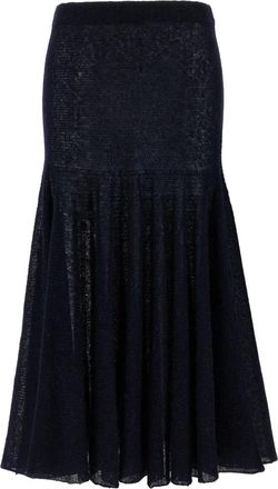 Magda Butrym Femme, Jupes, Bleu, Taille: 40 FR Pf25 Tricots 16 Skirt