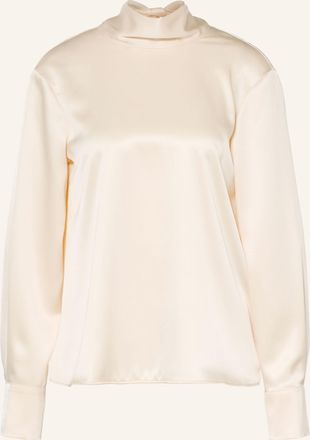Maje Schluppenbluse Aus Satin weiss