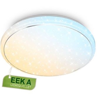 B.K.Licht B.k.licht - Lampe led pour plafond Lampe de plafond Classe defficacit nerg tique a Dimmable t l commande cct