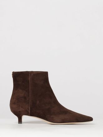 Lauren Ralph Lauren Flache Stiefeletten Damen Farbe Braun