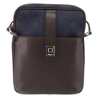 Ferragamo Sac bandouli&egrave;re en nylon Pre-owned - Femme - Pre-owned - Bleu - Taille: ONE Size