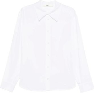 S&eacute;fr Homme, Chemises, Blanc, Taille: S Trino Shirt