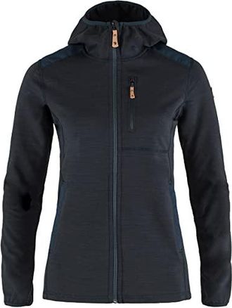 Fj&auml;llr&auml;ven Homme Keb Fleece Hoodie, Dark Navy, L