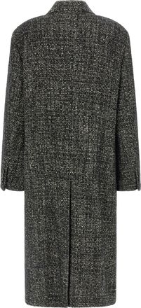 Dolce & Gabbana Wool and Cashmere Boucl&eacute; Coat - Charcoal