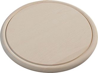 KESPER &Oslash; 30 cm Fleischteller 68445 aus Birke natur/Holzteller/Pizzateller/Schneidebrett
