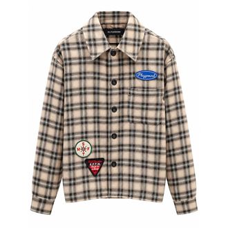 Song for the Mute Gesteppte Workman Jacke Shrunken Check - - Jackets - Herren - Mehrfarbig - M