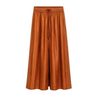 Forte_Forte Damen, Hosen, Braun, MGr&ouml;&szlig;e