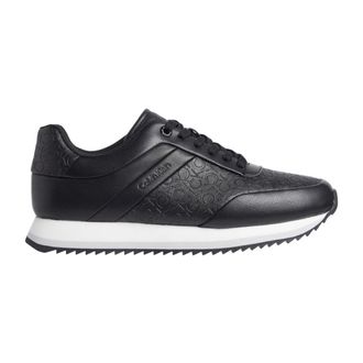 Calvin Klein Schwarze Schn&uuml;r-Sneakers - - Shoes - Damen - Schwarzk - 38 EU