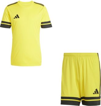 adidas Herren Set Trikot + Hose Squadra 25 Team Yellow/Black XXL