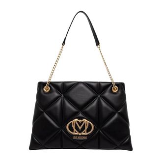 Love Moschino Gesteppte Henkeltasche - - Bags - Damen - Schwarzk - ONE SIZE