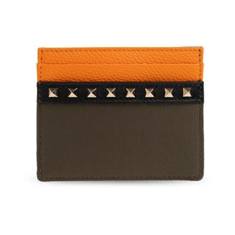 Valentino Garavani Rockstud Studded Card Holder - - Accessories - Herren - Mehrfarbig - ONE SIZE