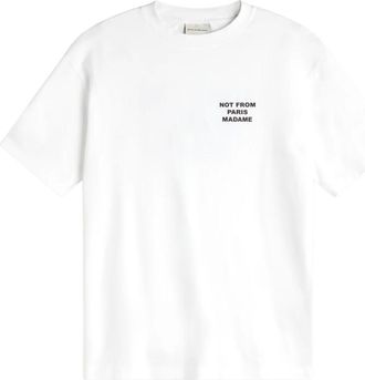 Dr&ocirc;le de Monsieur Homme, Tops, Blanc, Taille: XL LE T-Shirt Slogan